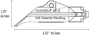 Duckbill, ancrage terrestre, polynésie française
